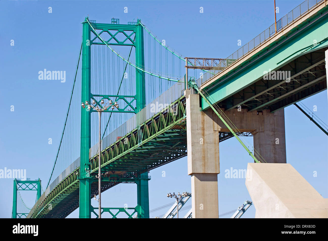Segment of a Bridge Stock Photo - Alamy