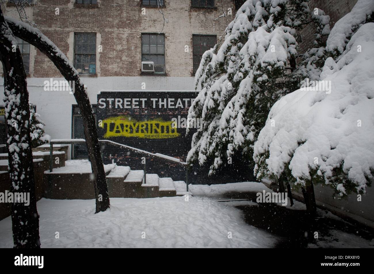 Manhattan, New York, USA. 3rd Feb, 2014. The off-Broadway LAByrinth ...