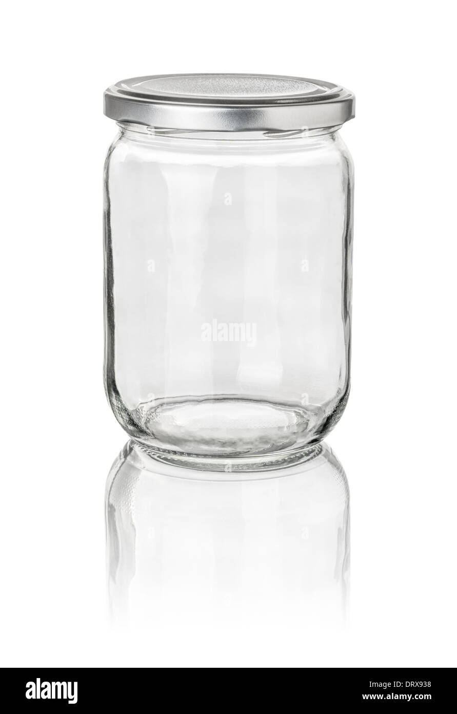 isolated glass jar Stock Photo - Alamy