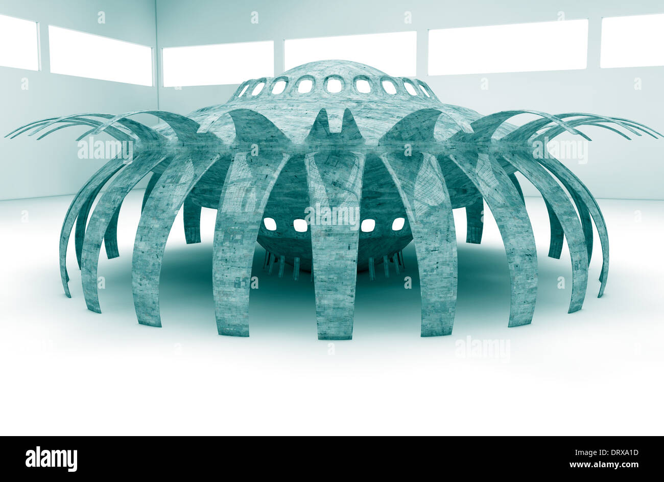 UFO SCIFI concept Stock Photo - Alamy