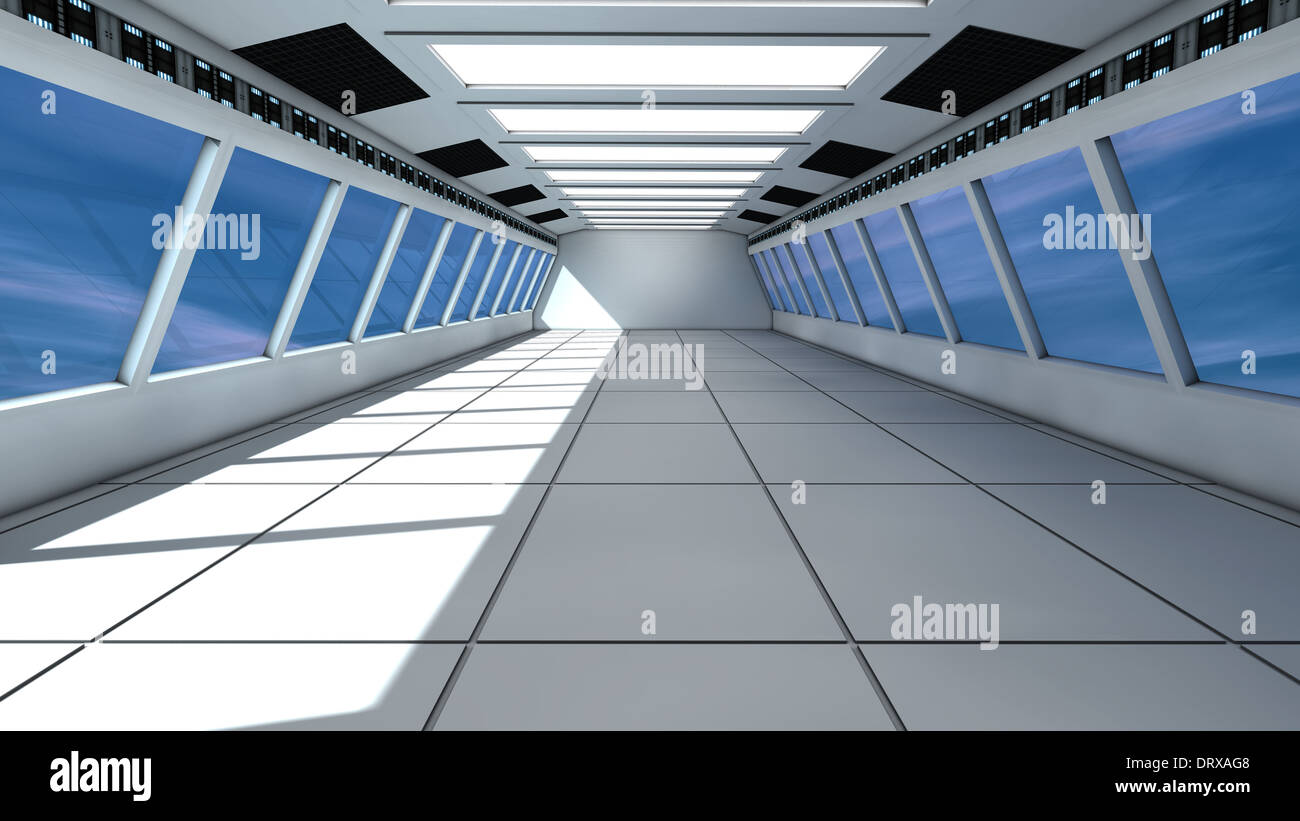 Futuristic interior design architecture Stock Photo - Alamy