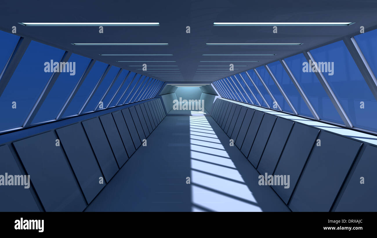 Futuristic interior design architecture Stock Photo - Alamy
