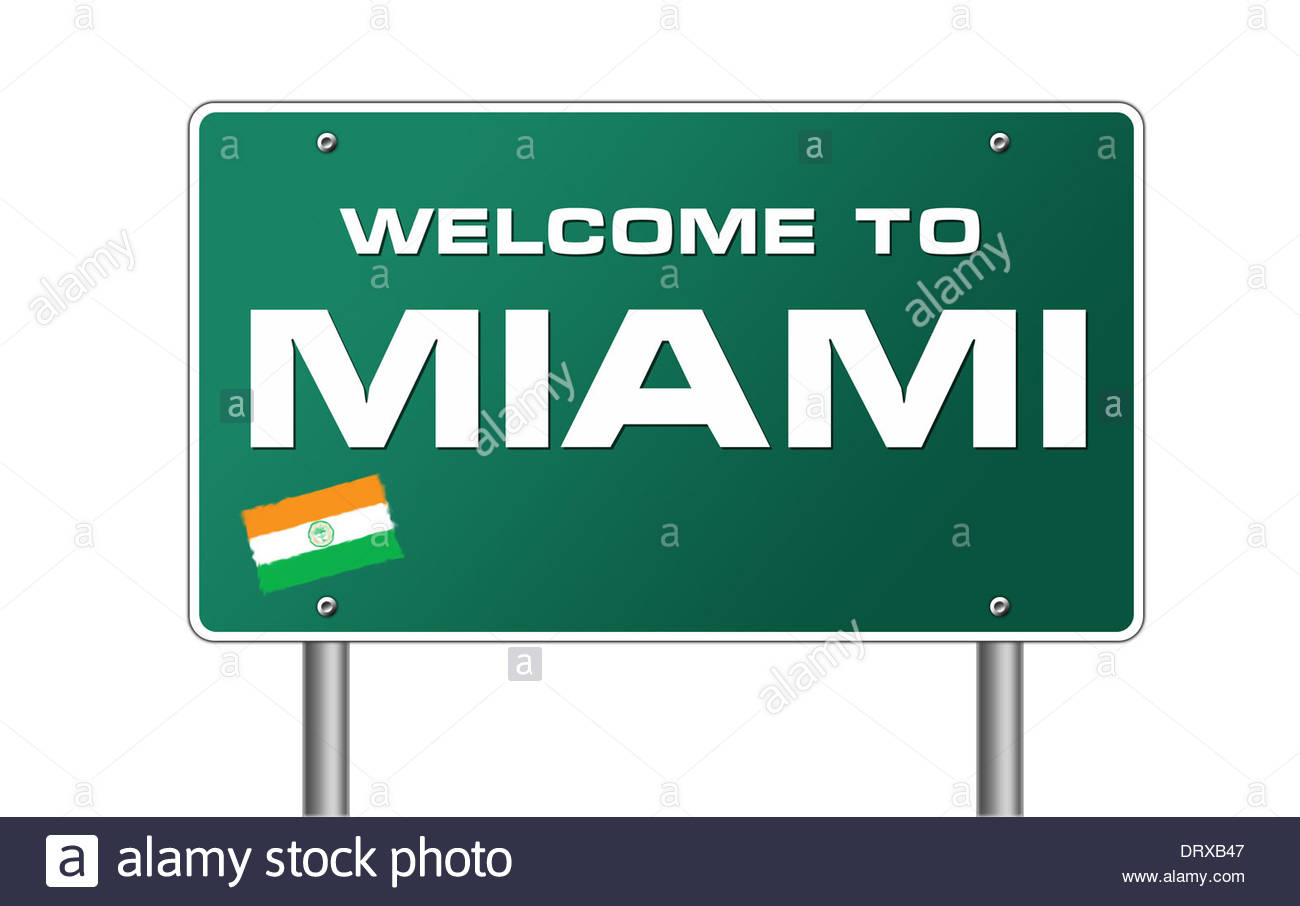Welcome To Miami Sign Stock Photos & Welcome To Miami Sign Stock Images ...