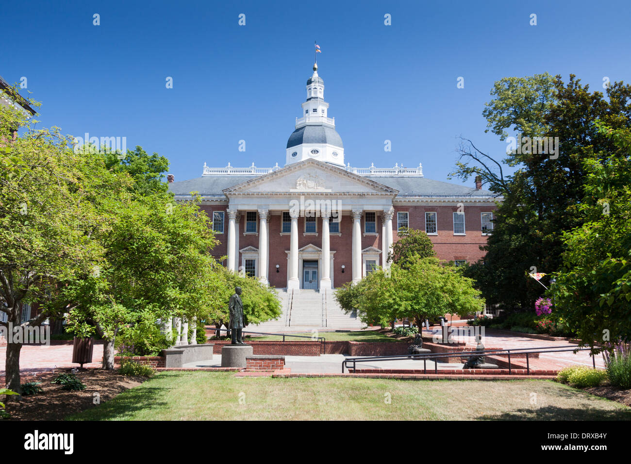 Maryland State Capitol Building, Annapolis Stock Photo - Alamy
