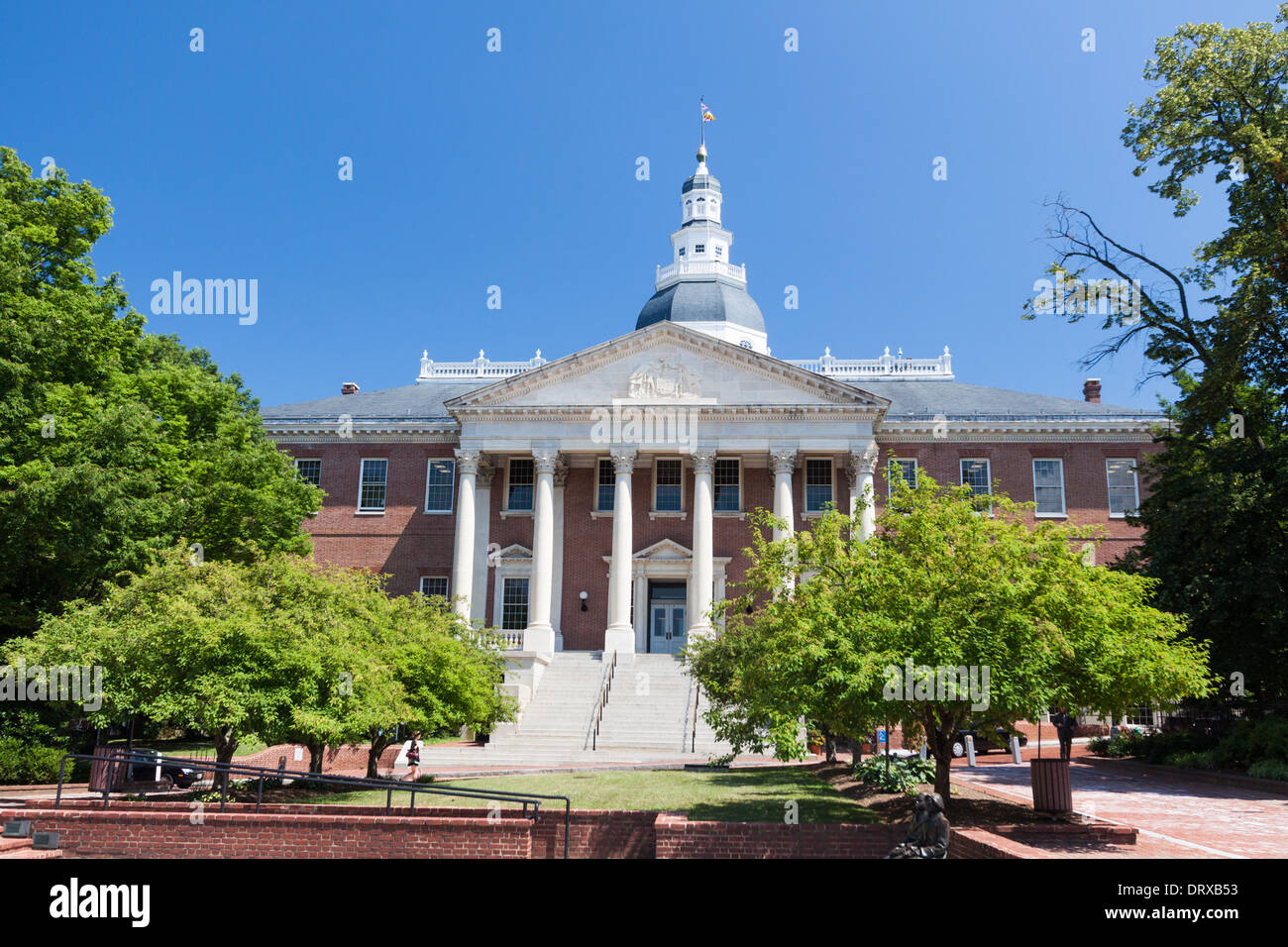 Maryland state capitol building hi-res stock photography and images - Alamy