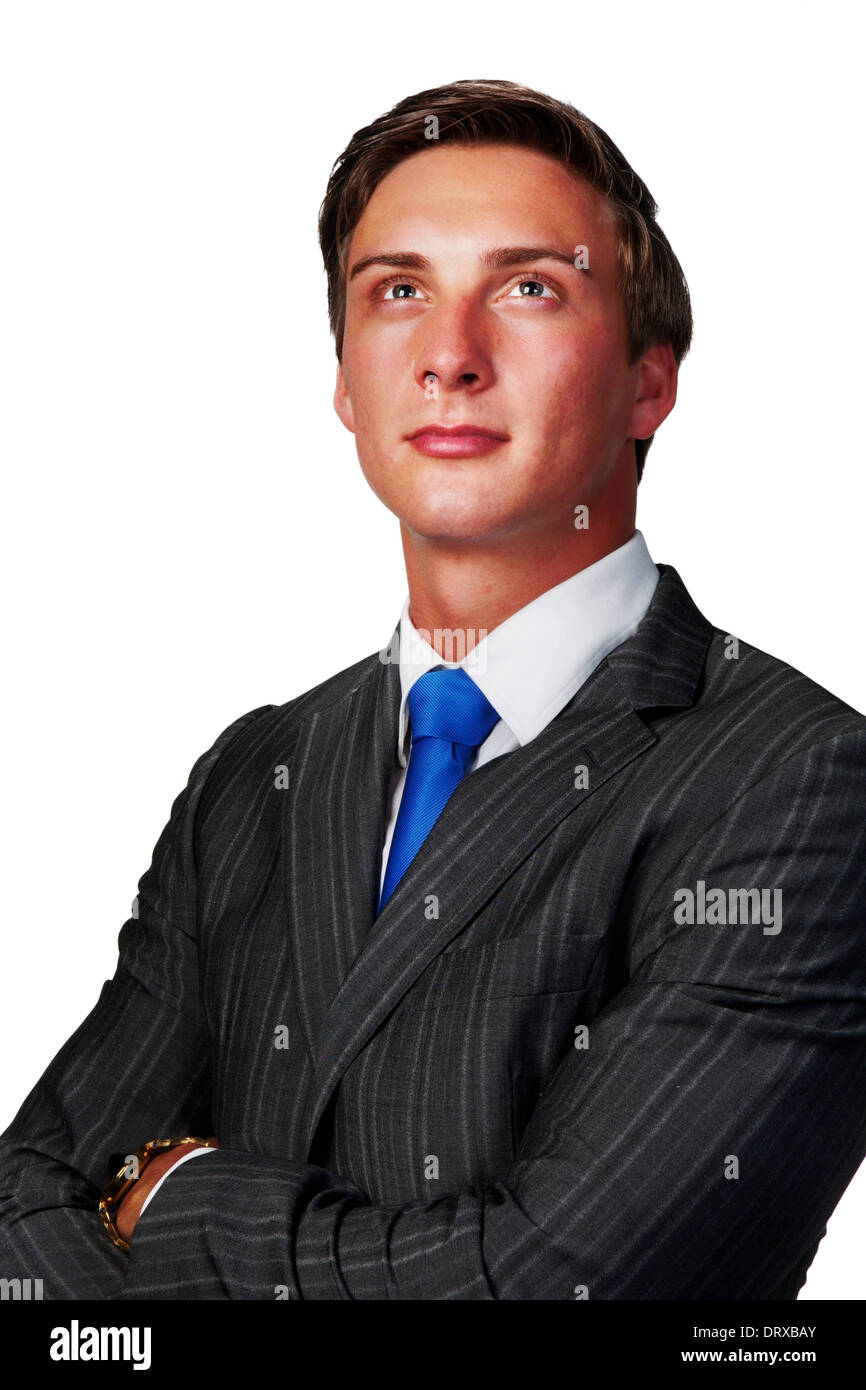 good looking man in a business suit Stock Photo - Alamy