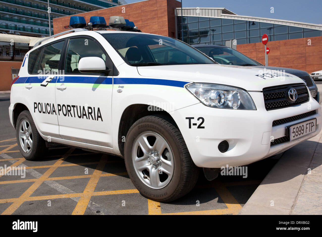 Port Authority police 4x4 vehicle. Malaga Spain Stock Photo - Alamy