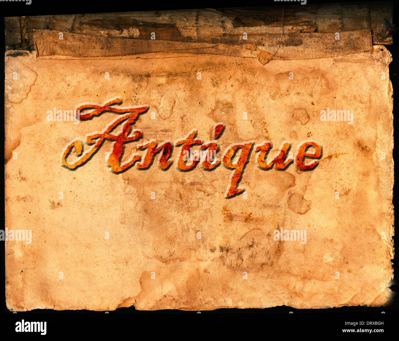 Antique paper hi-res stock photography and images - Alamy