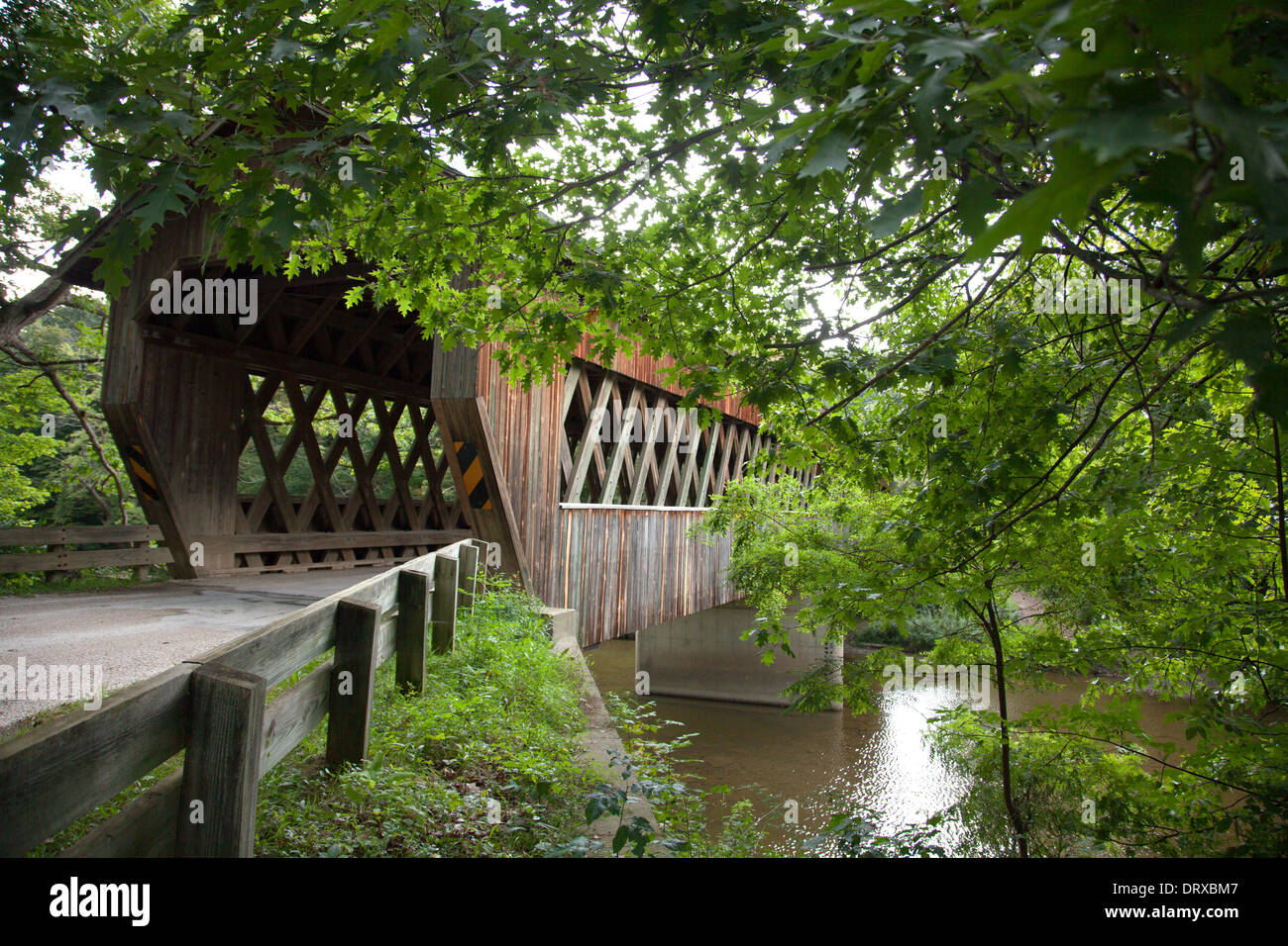 State Road Bridge, built in 1983 of 97,000 feet of southern pine and ...