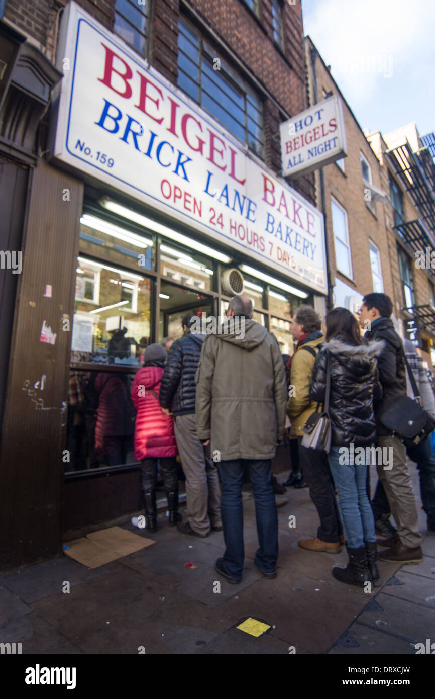 beigel bakery brick lane london Stock Photo - Alamy