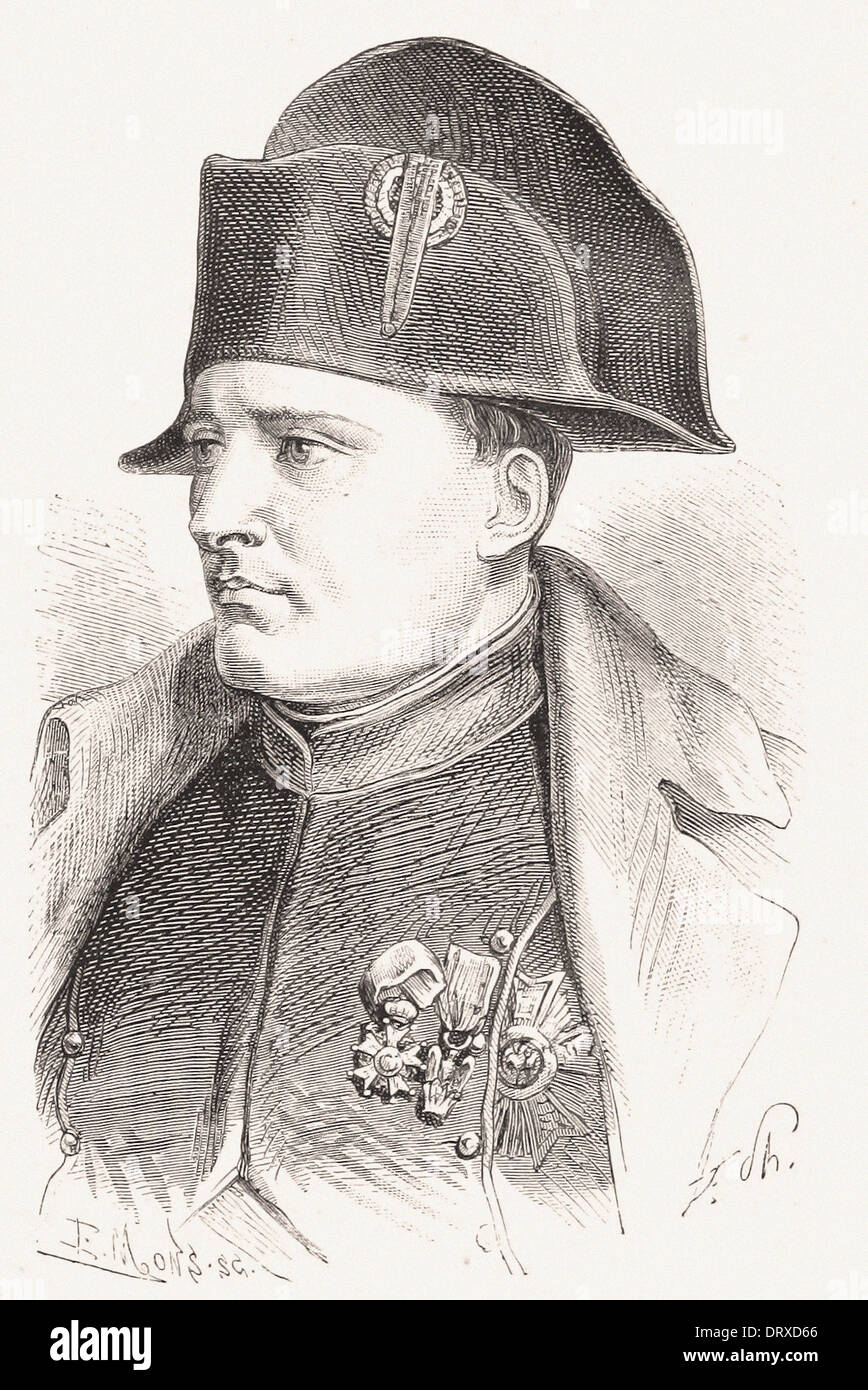 Portrait of napoleon hi-res stock photography and images - Alamy