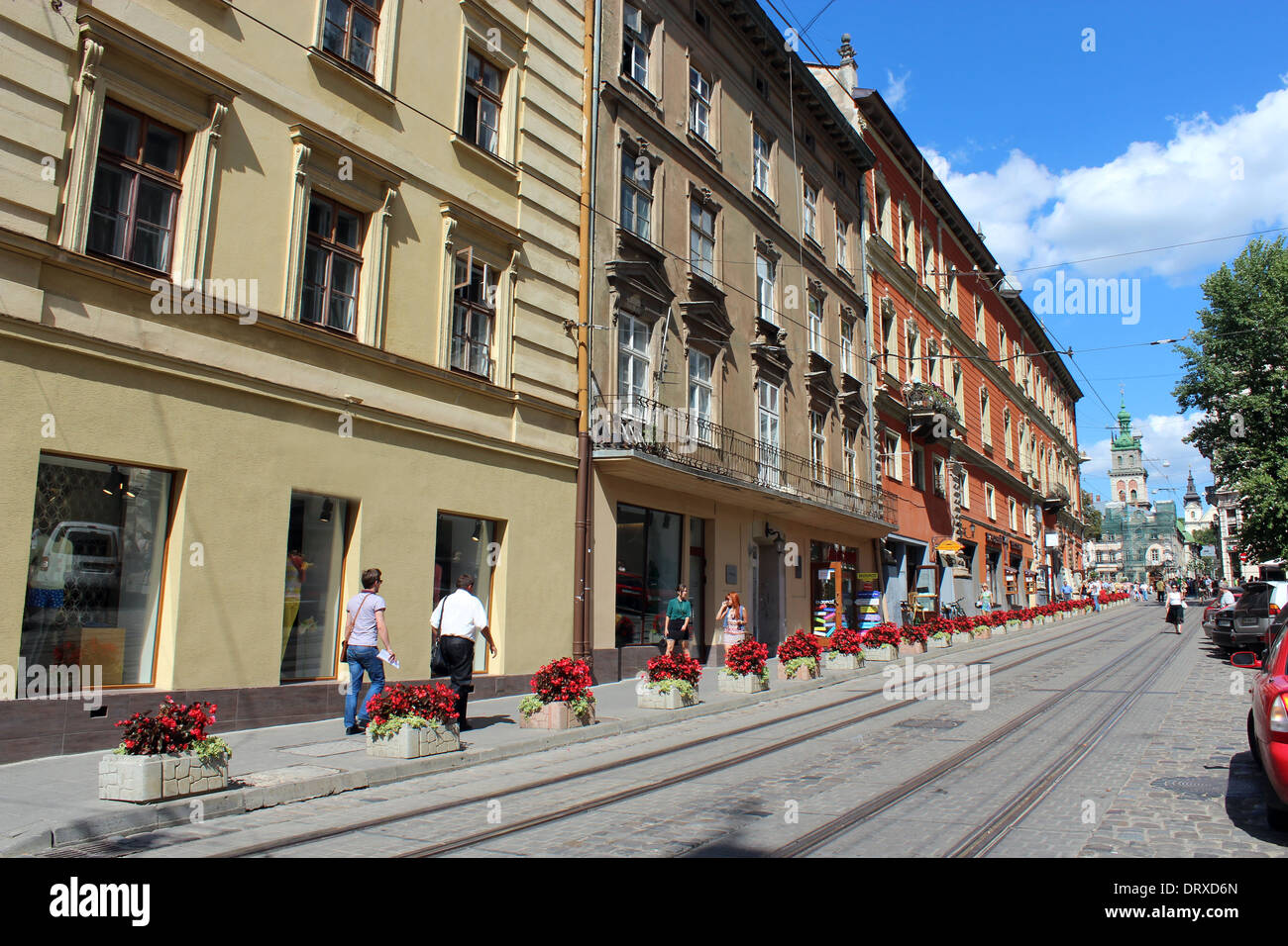 Central lvov hi-res stock photography and images - Alamy