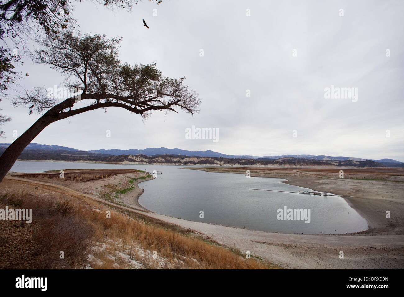 Cachuma Lake, California, USA. 2nd Feb, 2014. Cachuma Lake, the main ...