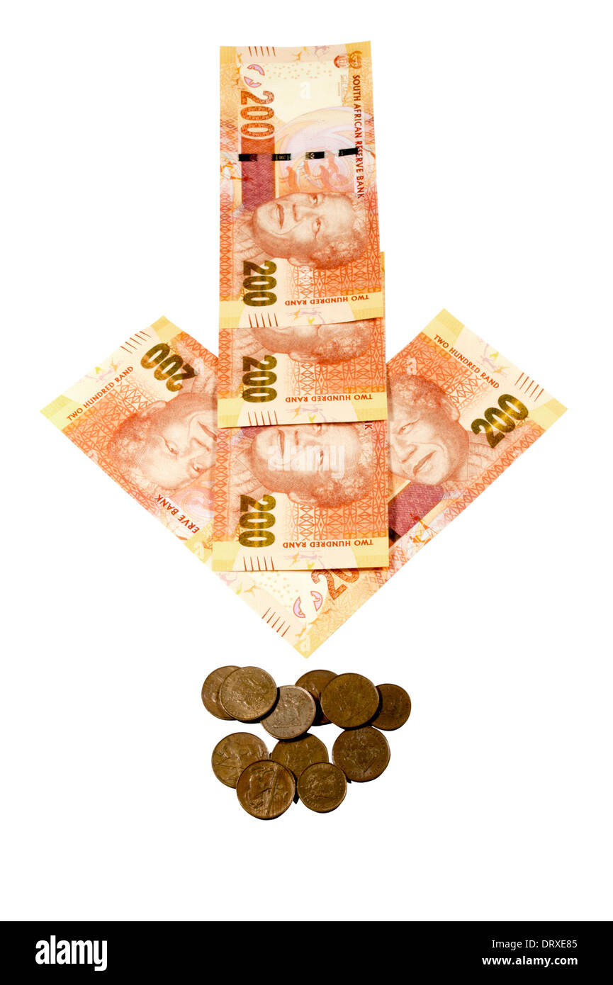 South african rand currency and coins hi-res stock photography and ...