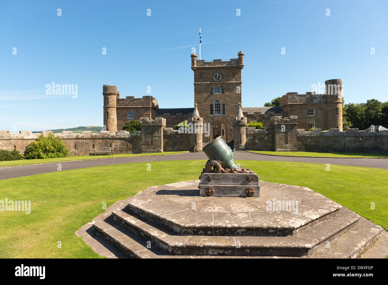 Cannon at Culzean castle, Ayrshire, Scotland Stock Photo - Alamy