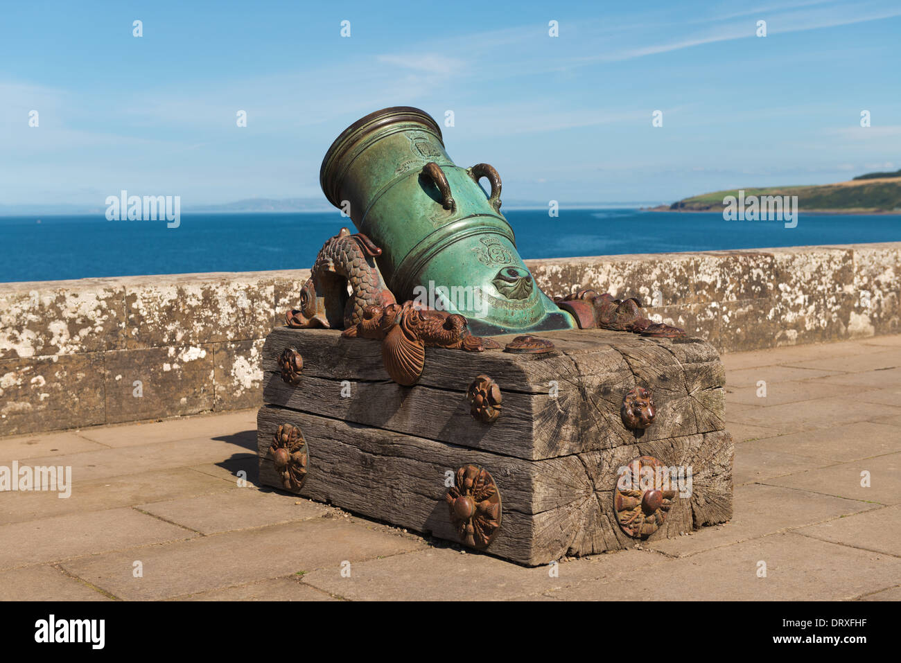 1773 Cannon at Culzean castle, Ayrshire, Scotland Stock Photo - Alamy