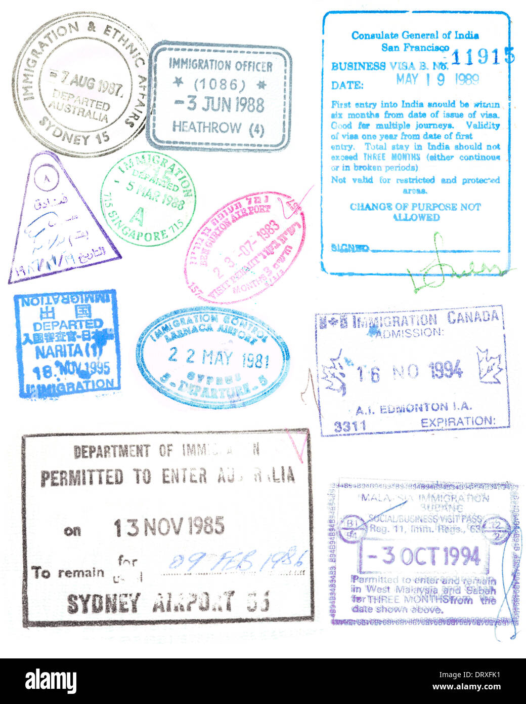 Egypt Stamps High Resolution Stock Photography and Images - Alamy