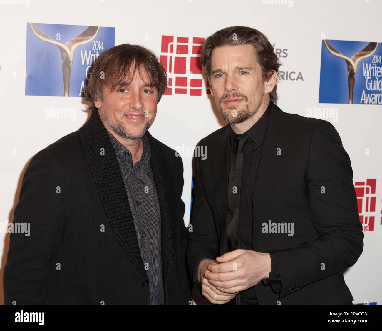 Richard Linklater and Ethan Hawke Stock Photo - Alamy