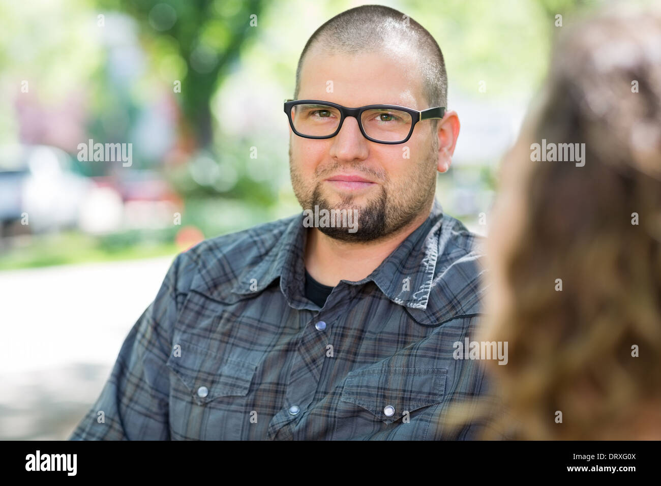 Confident Student At University Campus Stock Photo - Alamy