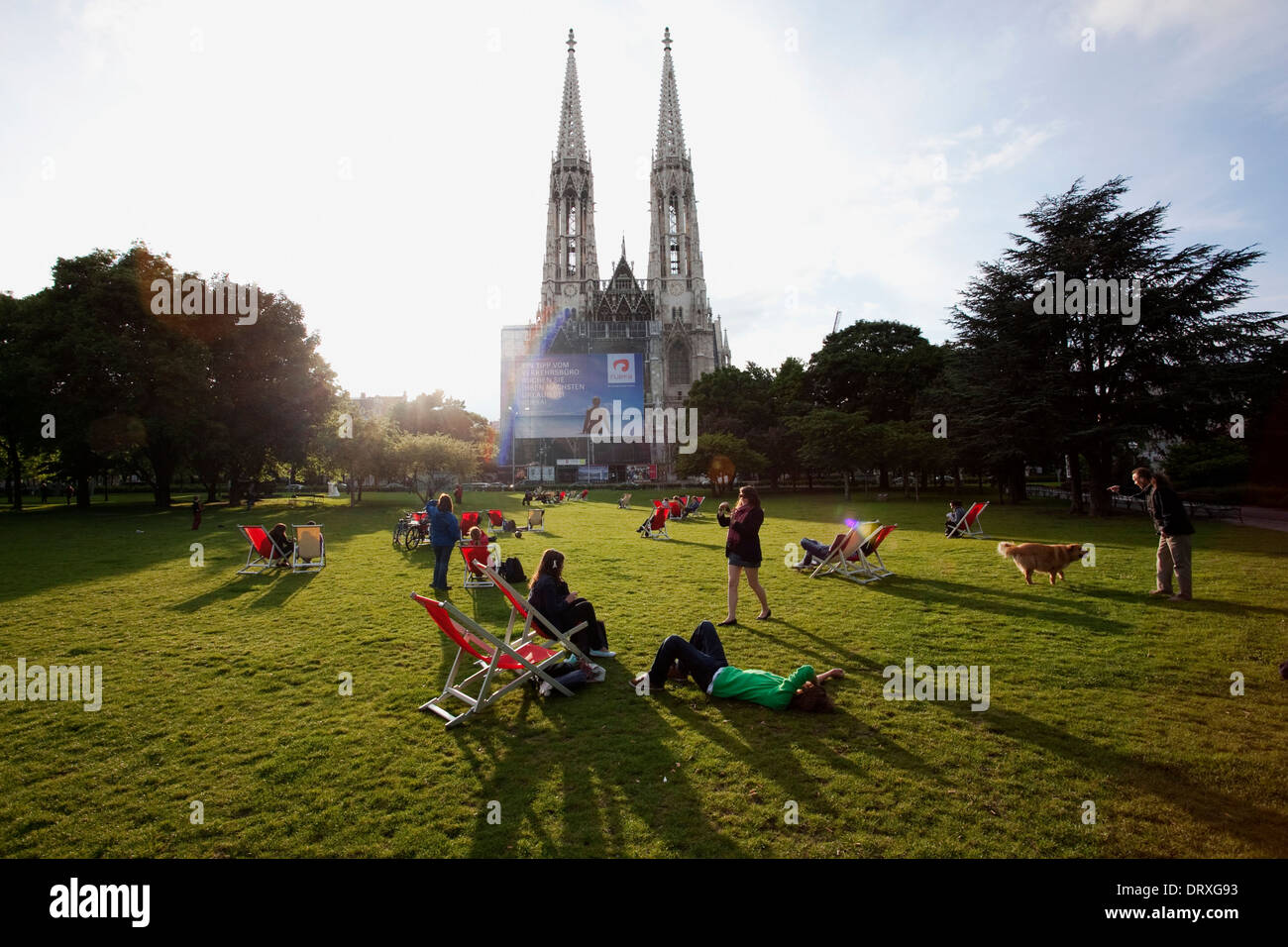 Votiv park hi-res stock photography and images - Alamy