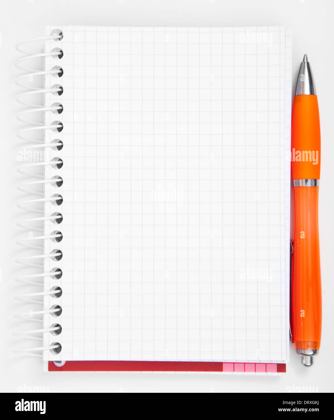 Blank notepad and pen hi-res stock photography and images - Alamy