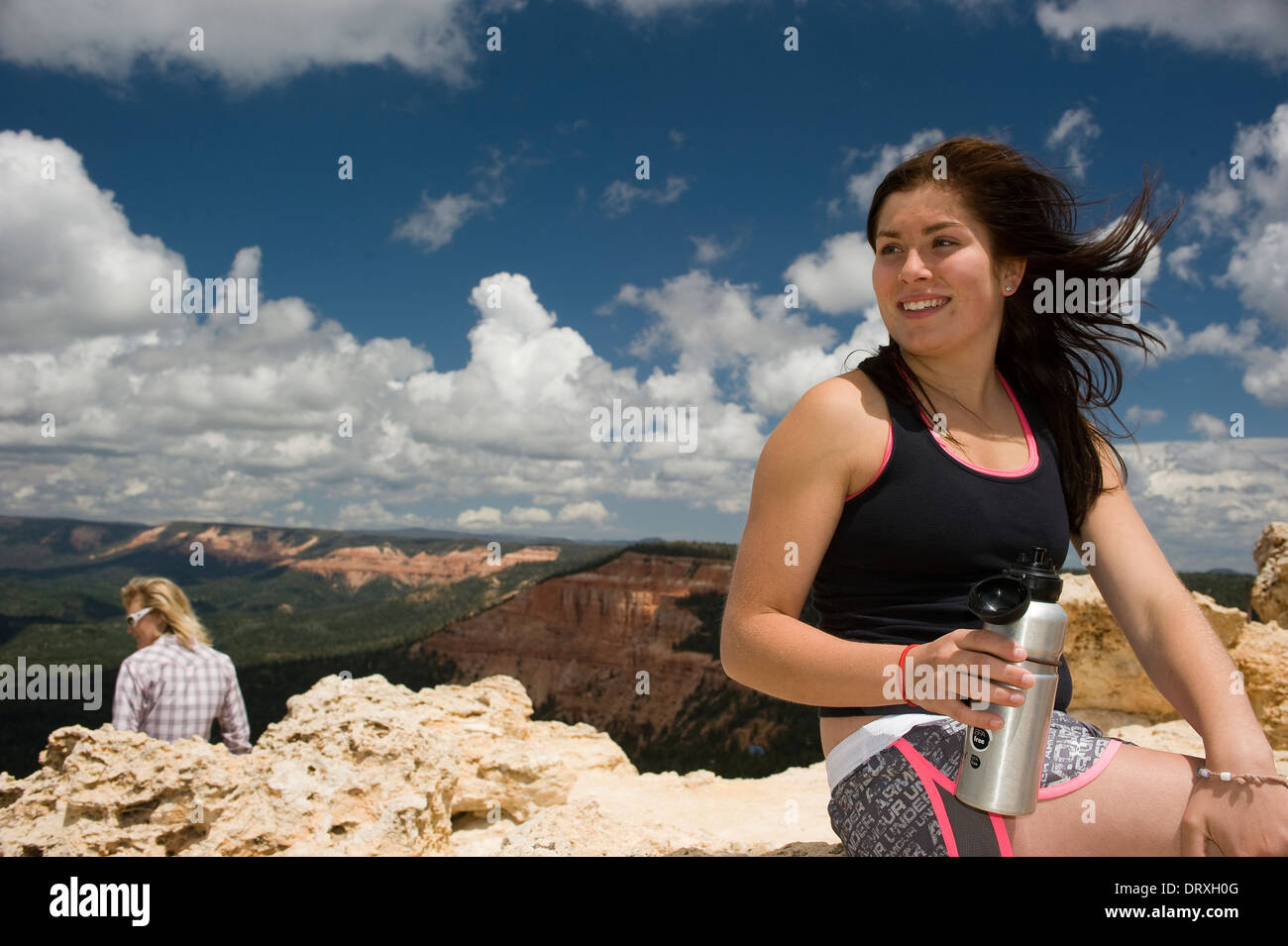 Top view women sitting hi-res stock photography and images - Alamy