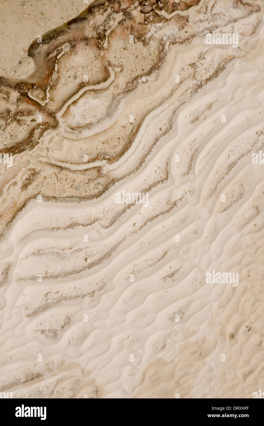 ASIA, Turkey, Western Anatolia, Pamukkale, Limestone Terraces ...