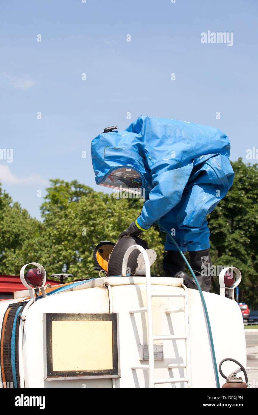 Road accident simulation hi-res stock photography and images - Alamy