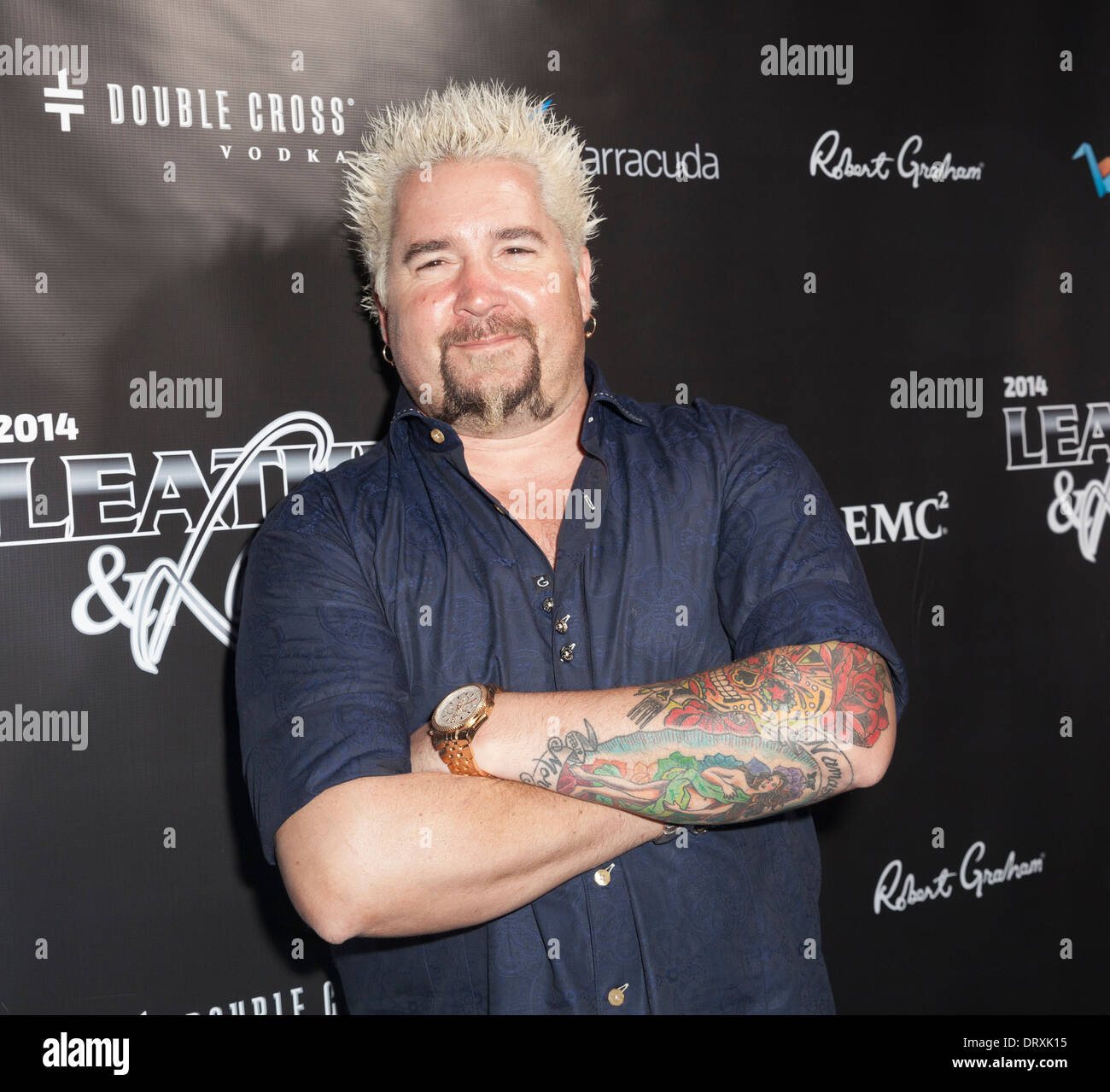 chef Guy Fieri Stock Photo - Alamy