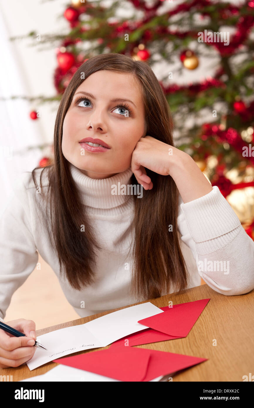 Card writing hi-res stock photography and images - Alamy