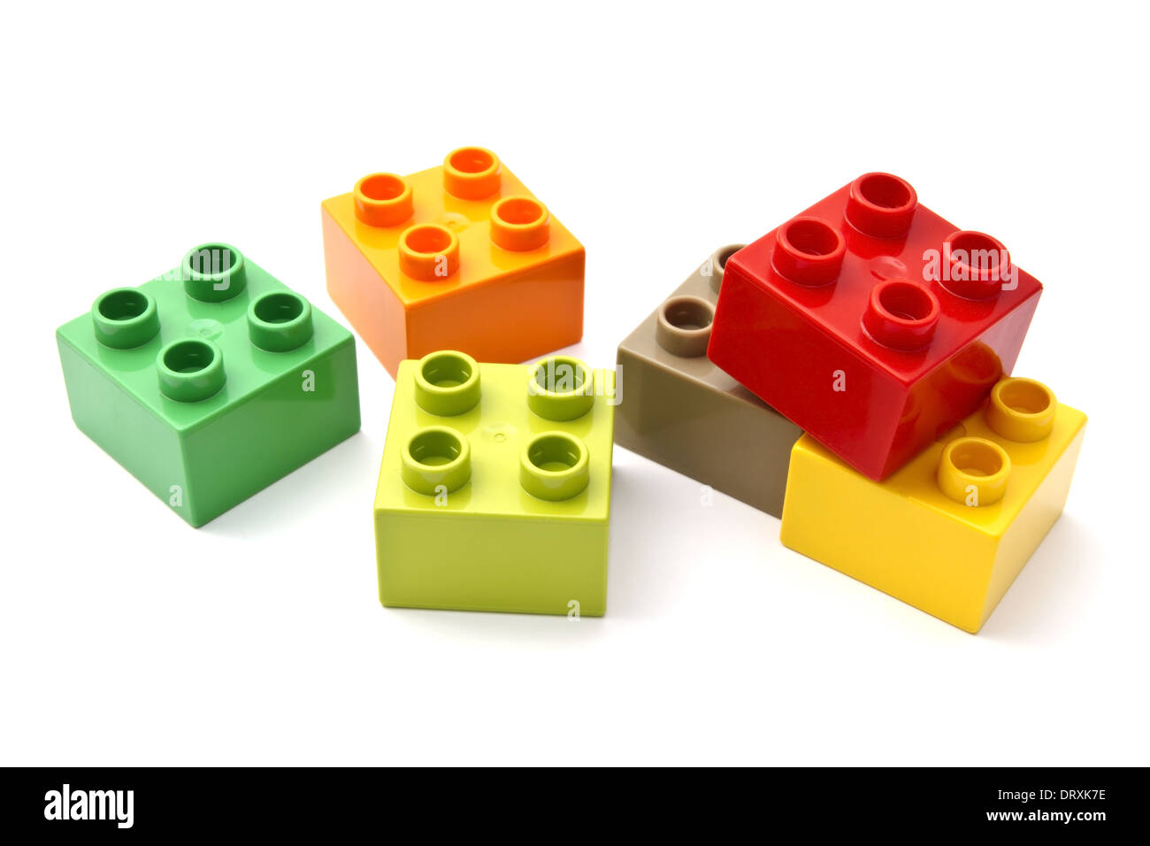 Multi color buildings Cut Out Stock Images & Pictures - Alamy