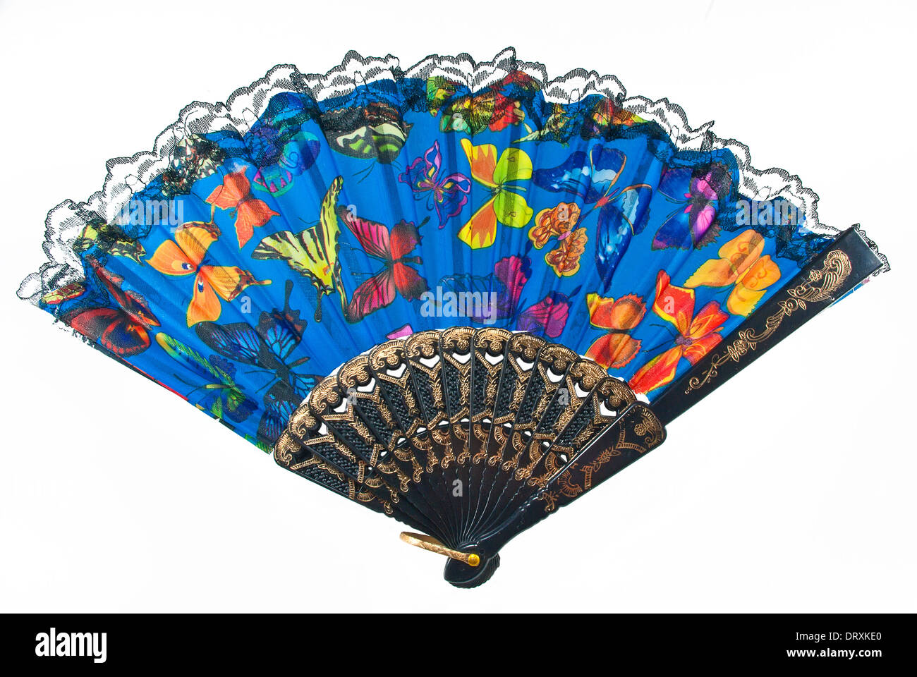 Japanese fan Cut Out Stock Images & Pictures - Alamy