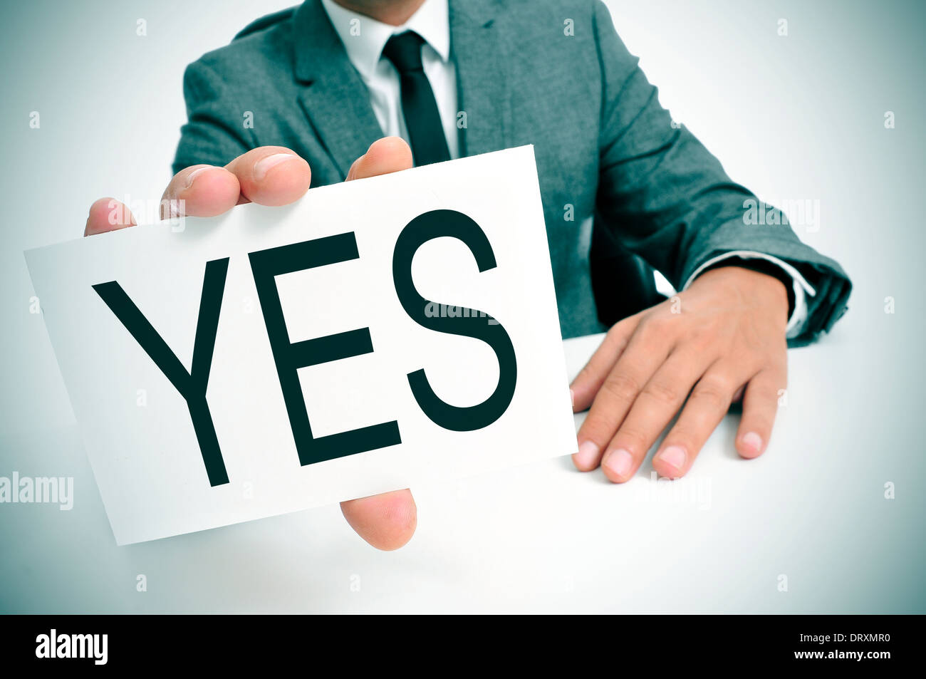 Word yes hi-res stock photography and images - Alamy