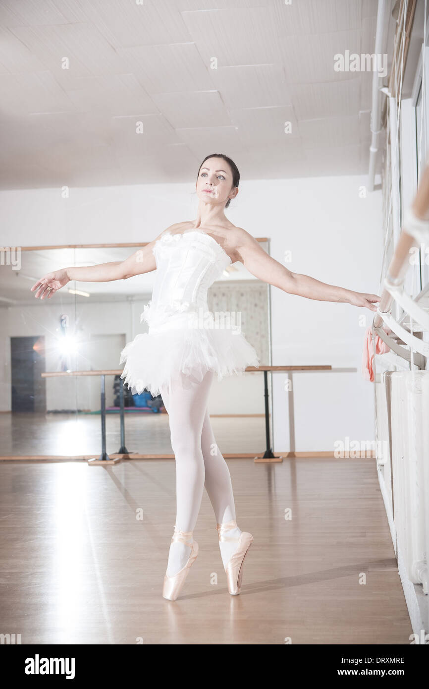 female ballet dancer at a rehearsal Stock Photo - Alamy