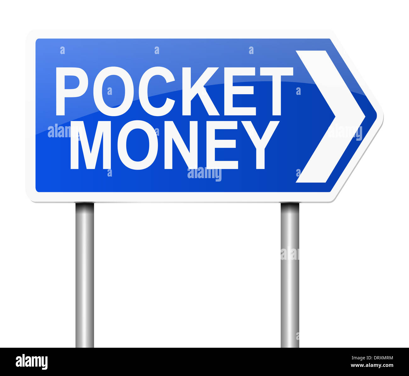 Pocket money concept Stock Photo - Alamy