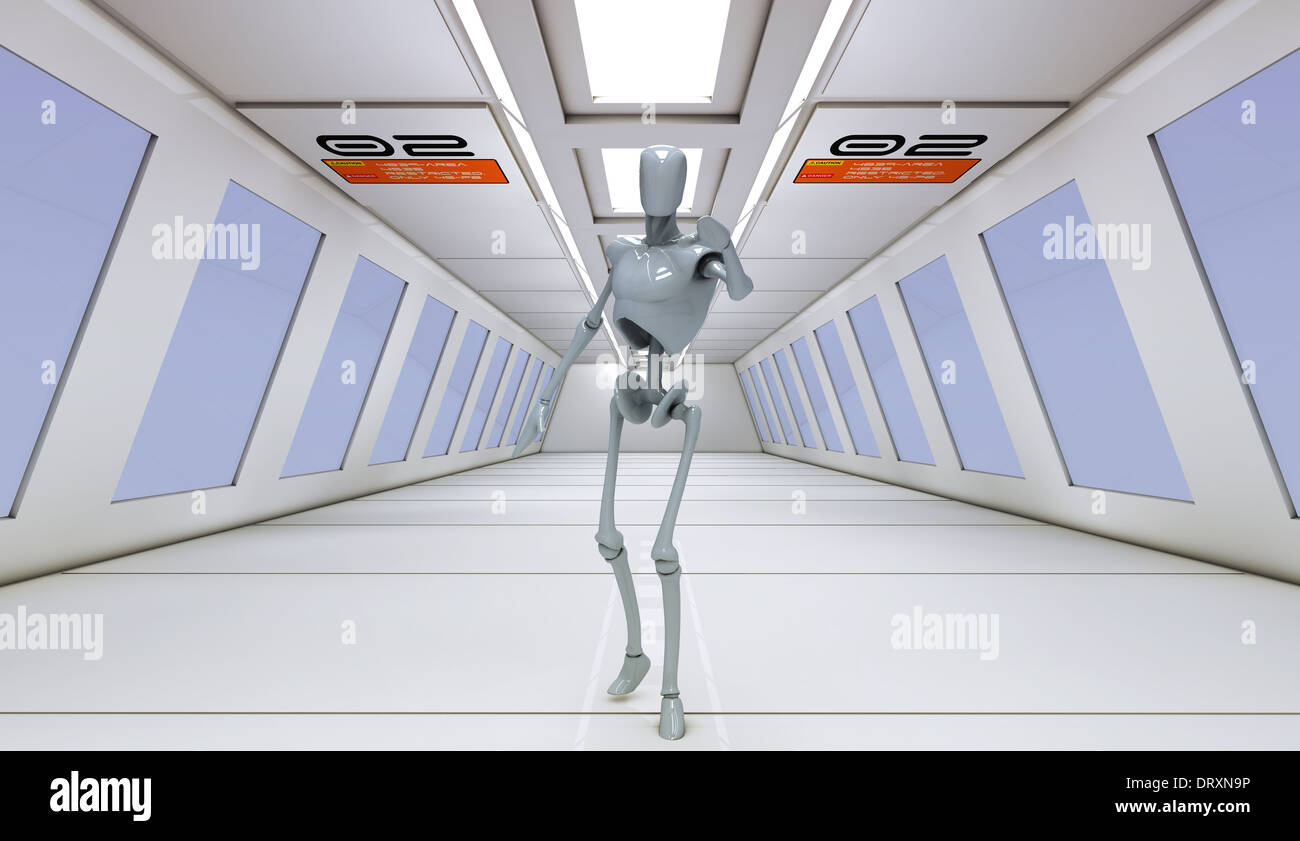 Humanoid robot retro hi-res stock photography and images - Alamy