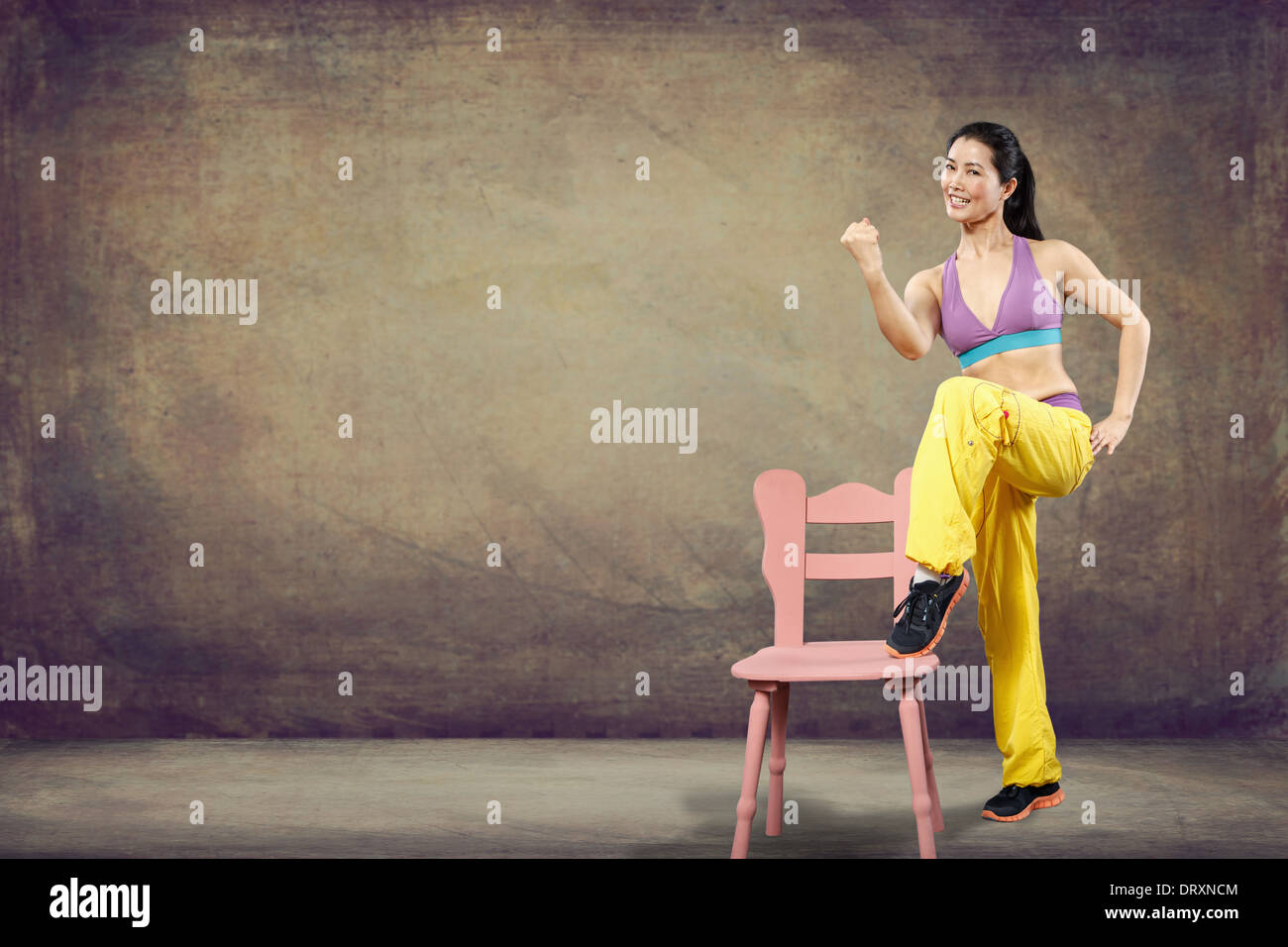 Chair exercise hi-res stock photography and images - Alamy