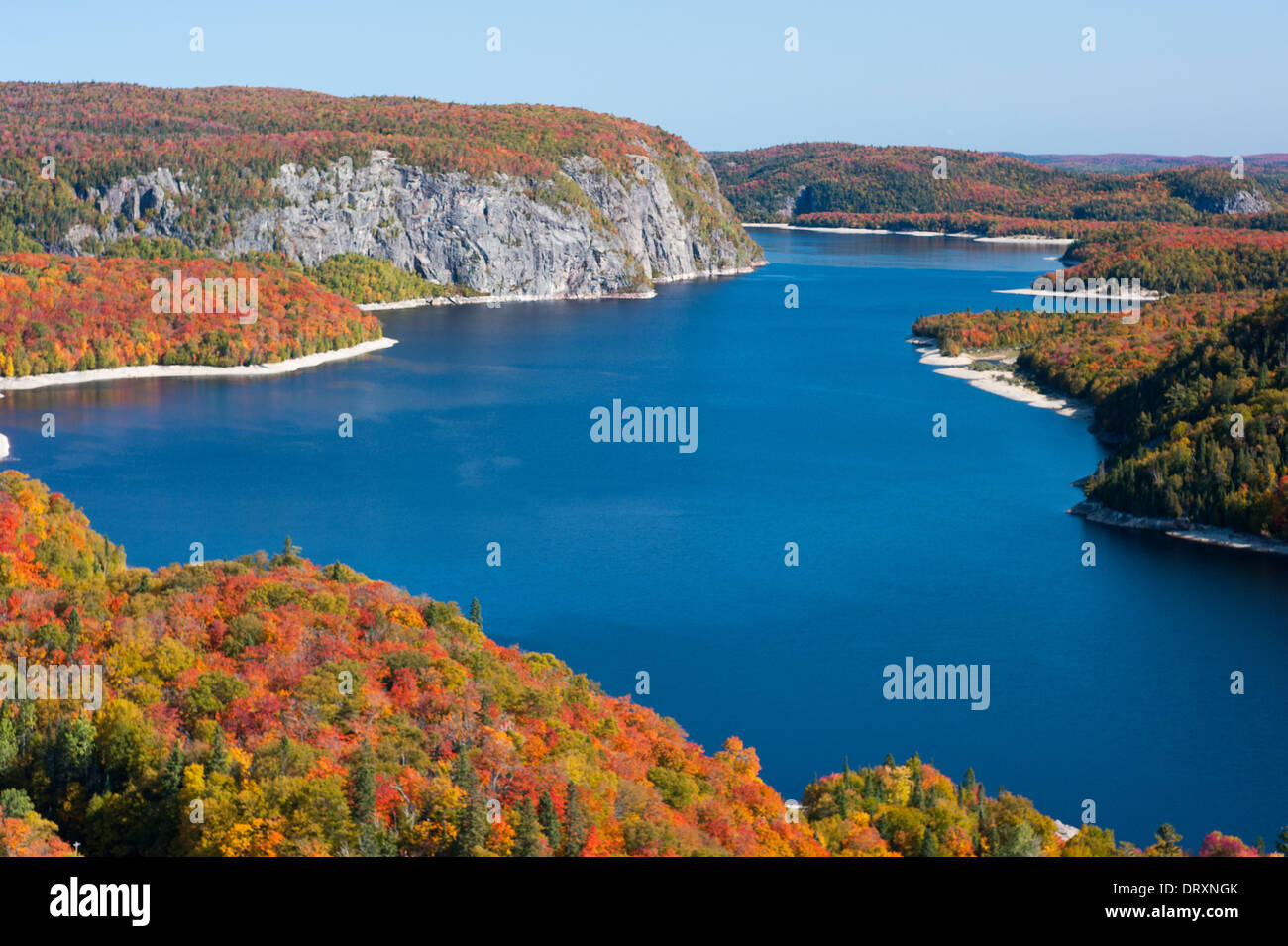 Aerial view canadian shield hi-res stock photography and images - Alamy