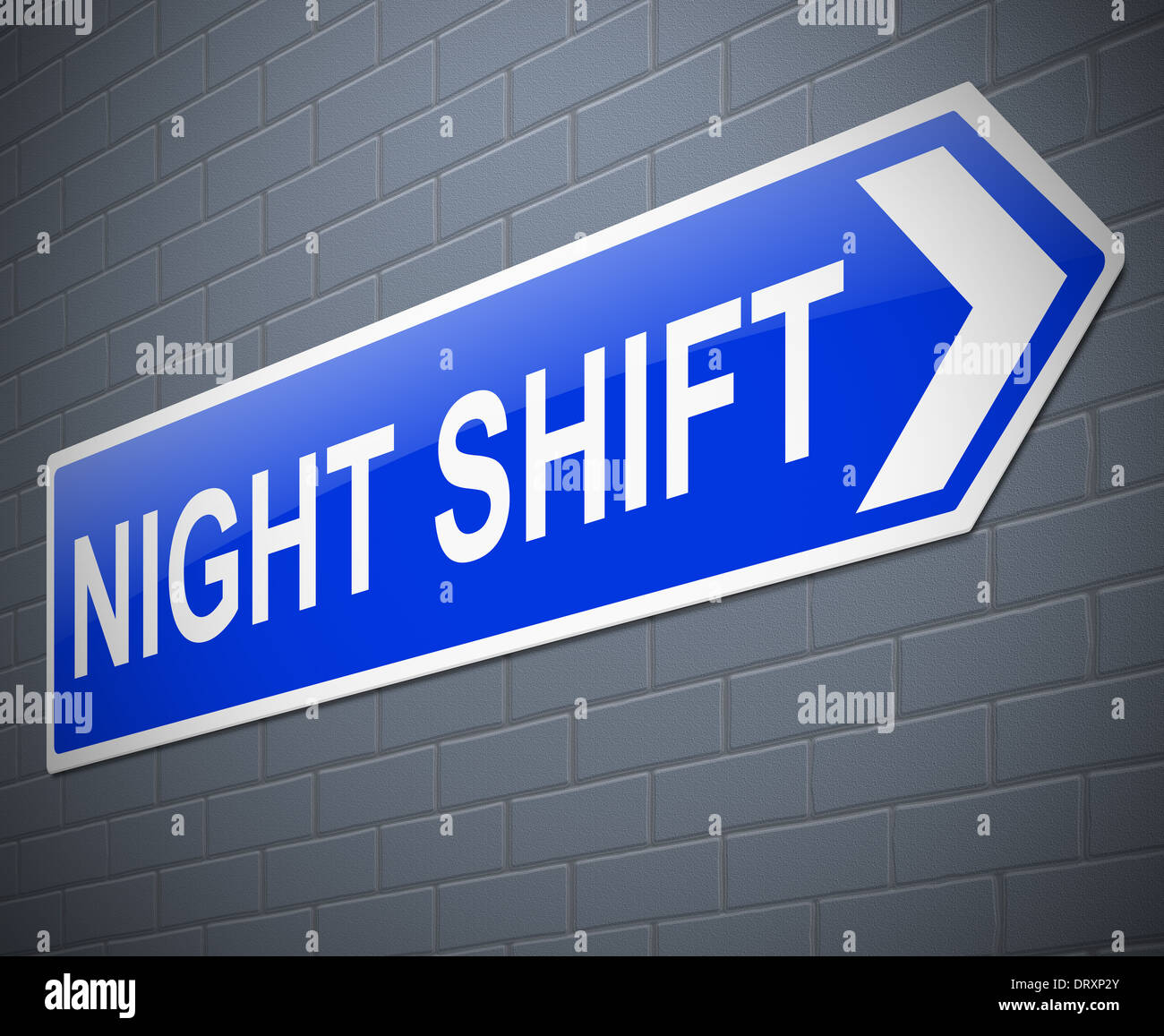 Night shift concept Stock Photo - Alamy