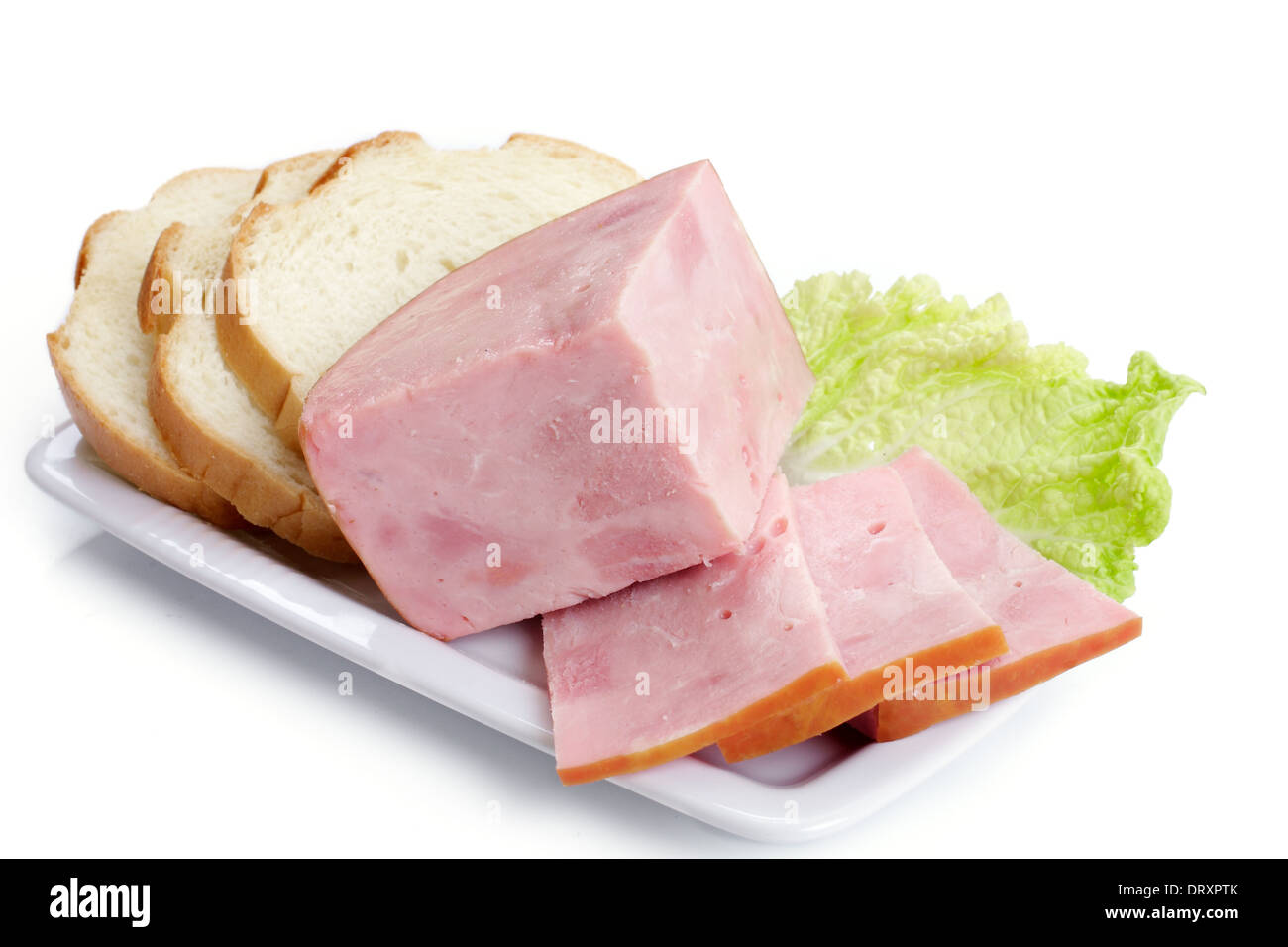 Slice bread ham hi-res stock photography and images - Alamy