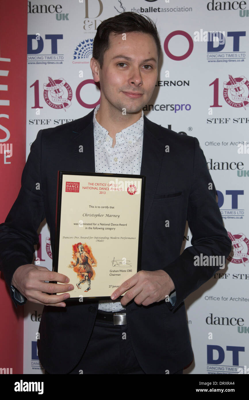 Critics' Circle National Dance Awards in London, Christopher Marney ...