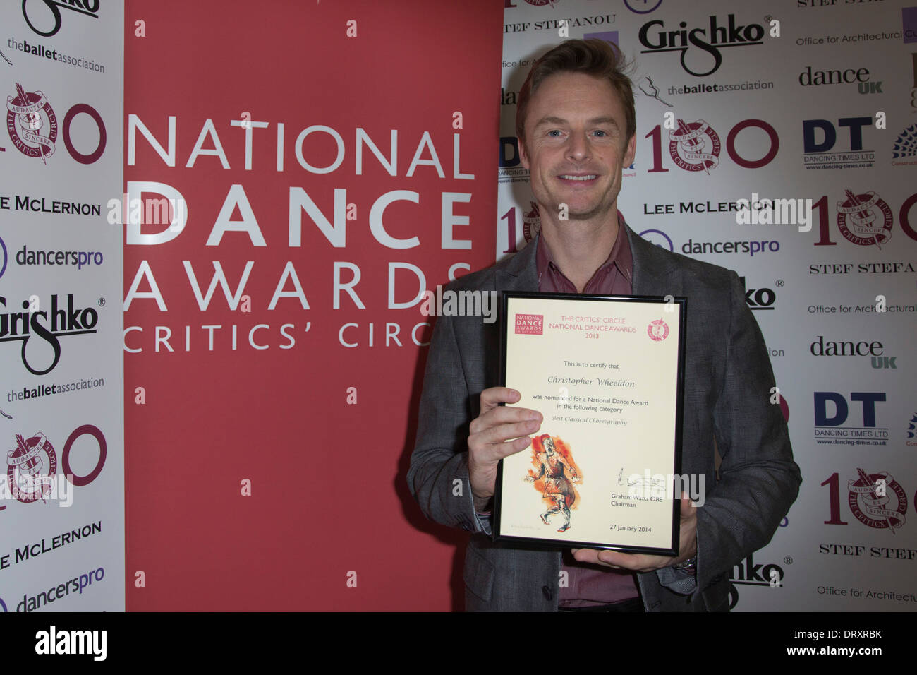 Critics' Circle National Dance Awards in London, Christopher Wheeldon ...