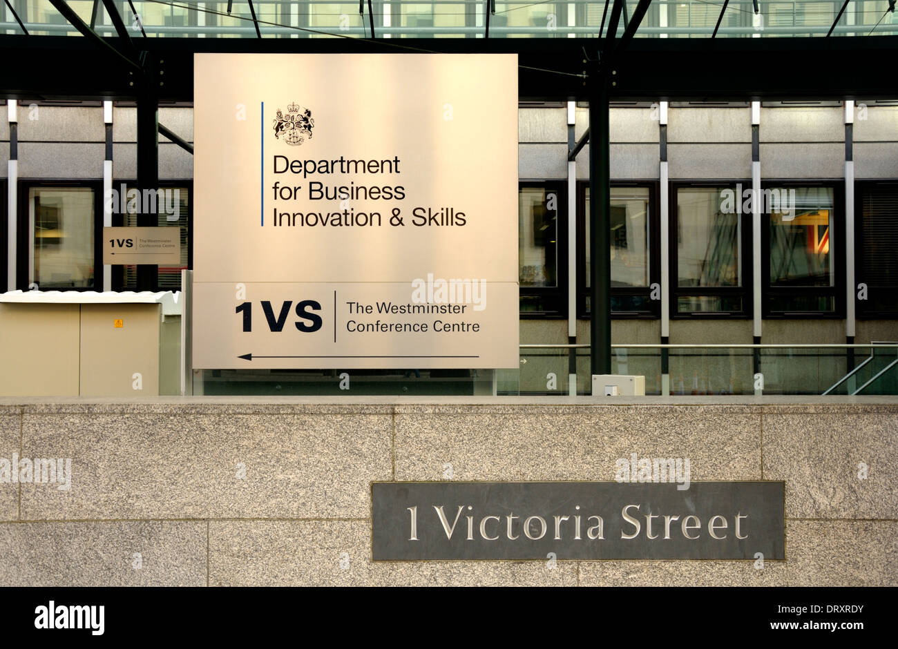 London, England, UK. Department for Business, Innovation and Skills on ...