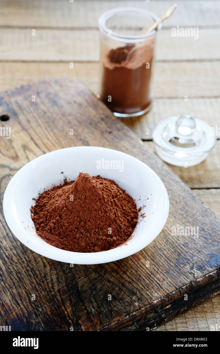 Cocoa powder jar hi-res stock photography and images - Alamy