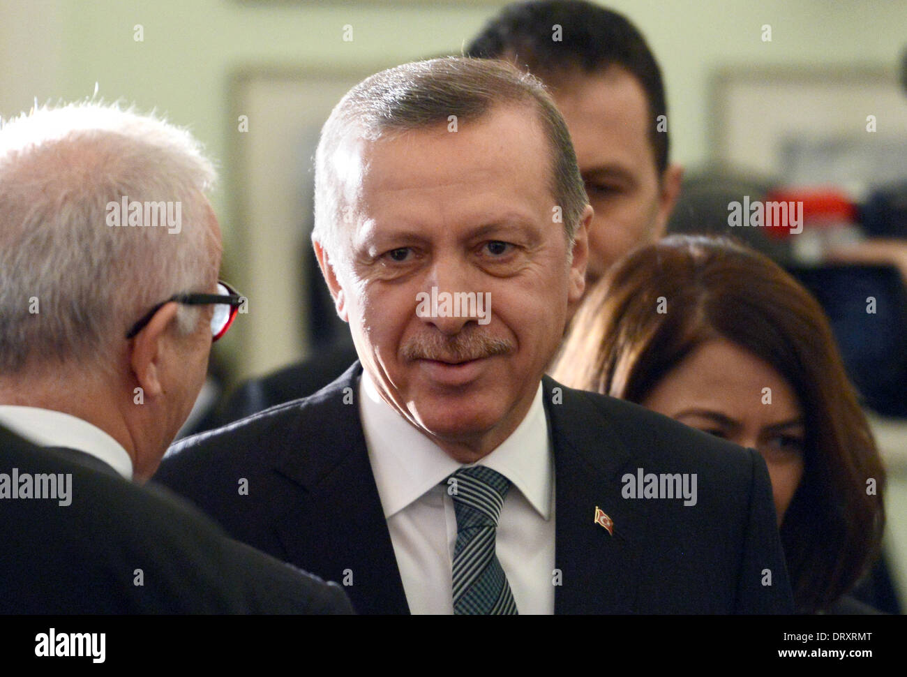 Berlin, Germany. 04th Feb, 2014. Turkish Prime Minister Recep Tayyip ...