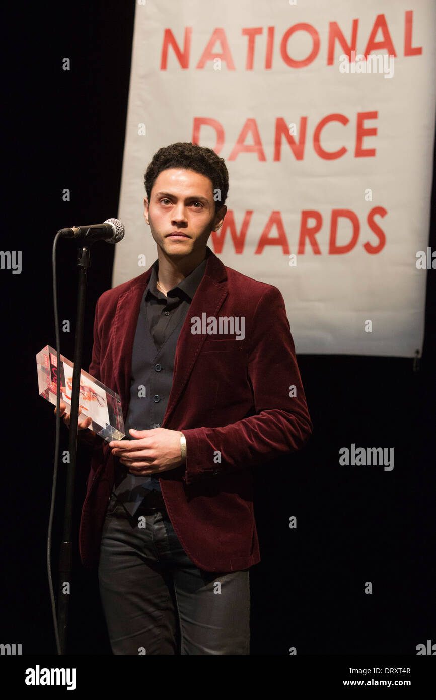 Critics' Circle National Dance Awards in London, Dancer Dane Hurst ...