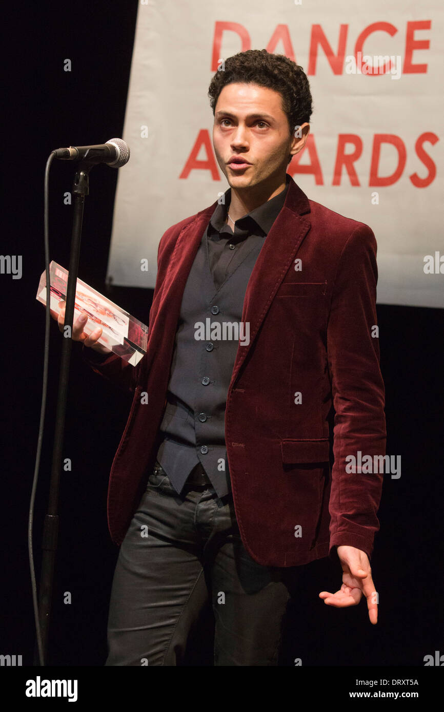 Critics' Circle National Dance Awards in London, Dancer Dane Hurst ...