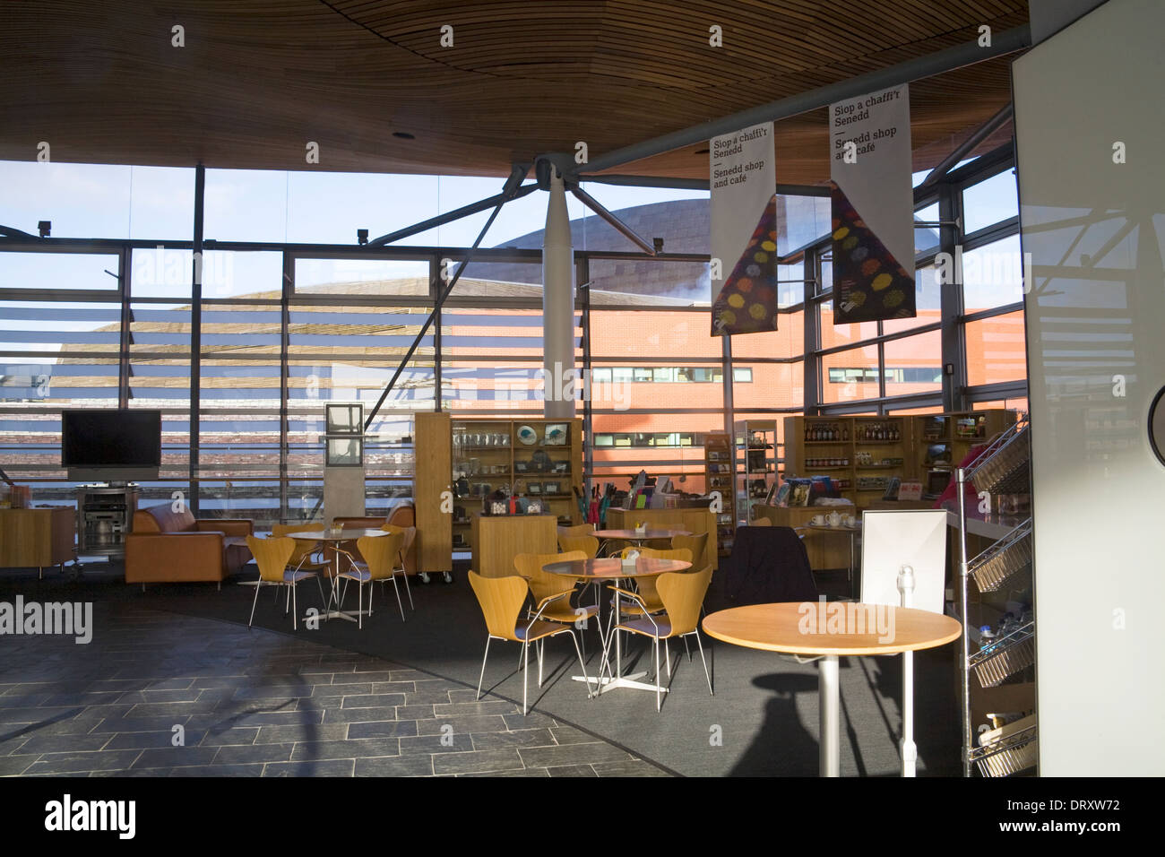 Senedd shop and cafe Cardiff Bay Glamorgan South Wales Home of the ...