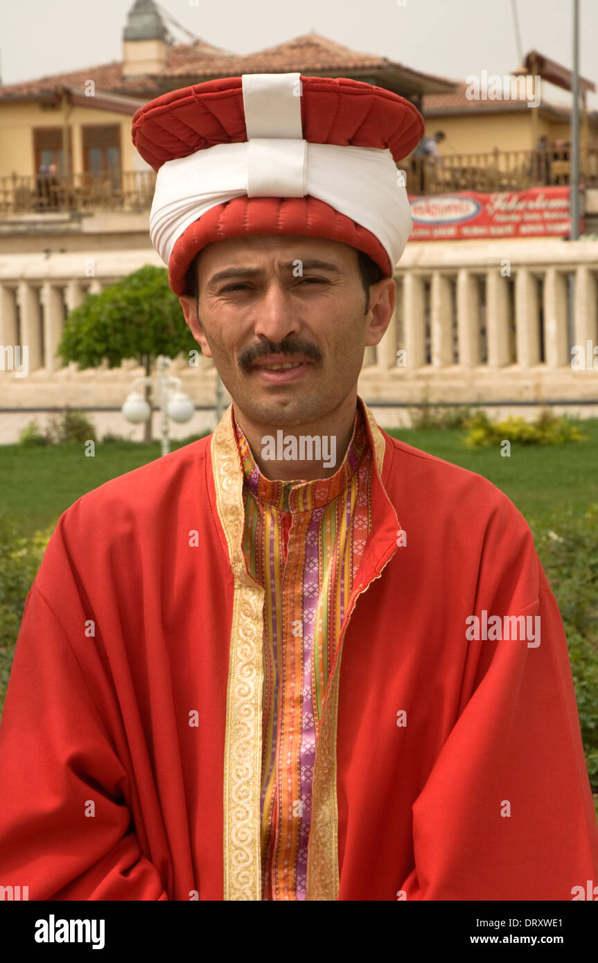 ASIA, Turkey, Central Anatolia, Konya, Mevlãna Museum, musician in ...