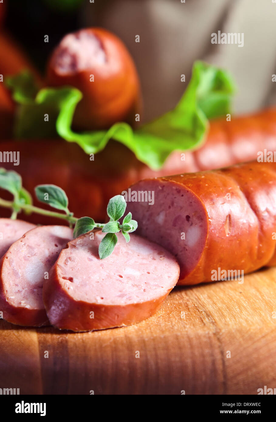 Sausage macro hi-res stock photography and images - Alamy
